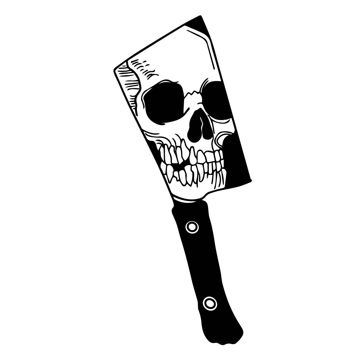 Butcher skull - TATTOOWING